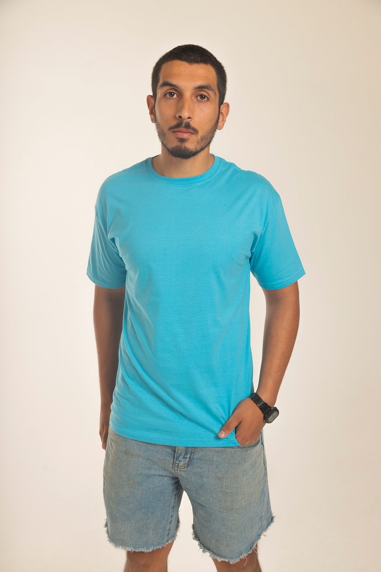 Camiseta Azul Turquesa Personalizada 100% Algodão – Bonjour Express